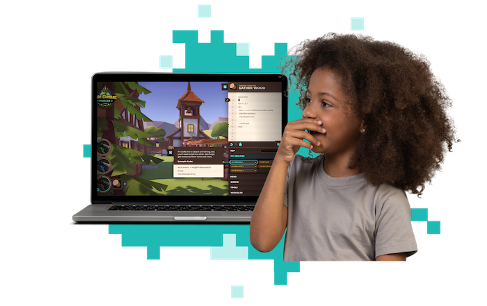 Roblox: CodeCombat Worlds logo